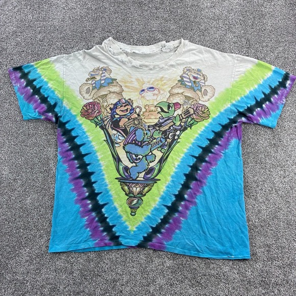 Shirts | Vintage Grateful Dead Shirt Mens Xl Tie Dye Egypt Pyramid ...